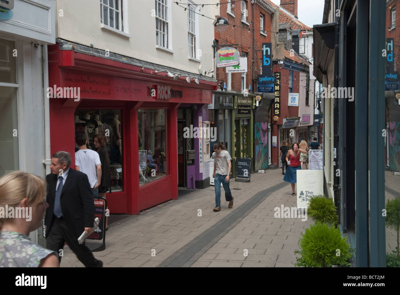Norwich city centre streets hi-res stock photography and images - Alamy