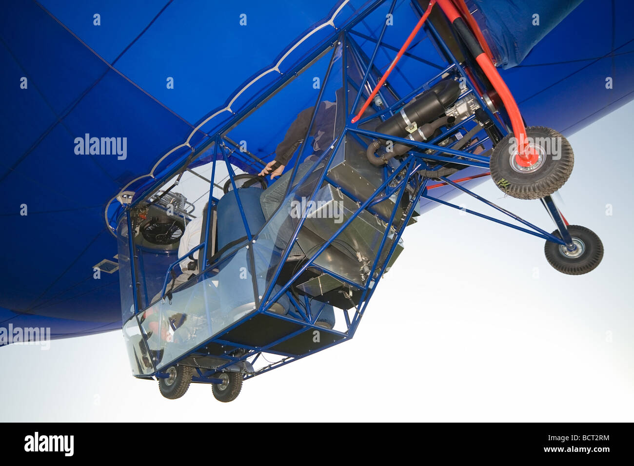 flying blimp gondola close up Stock Photo - Alamy