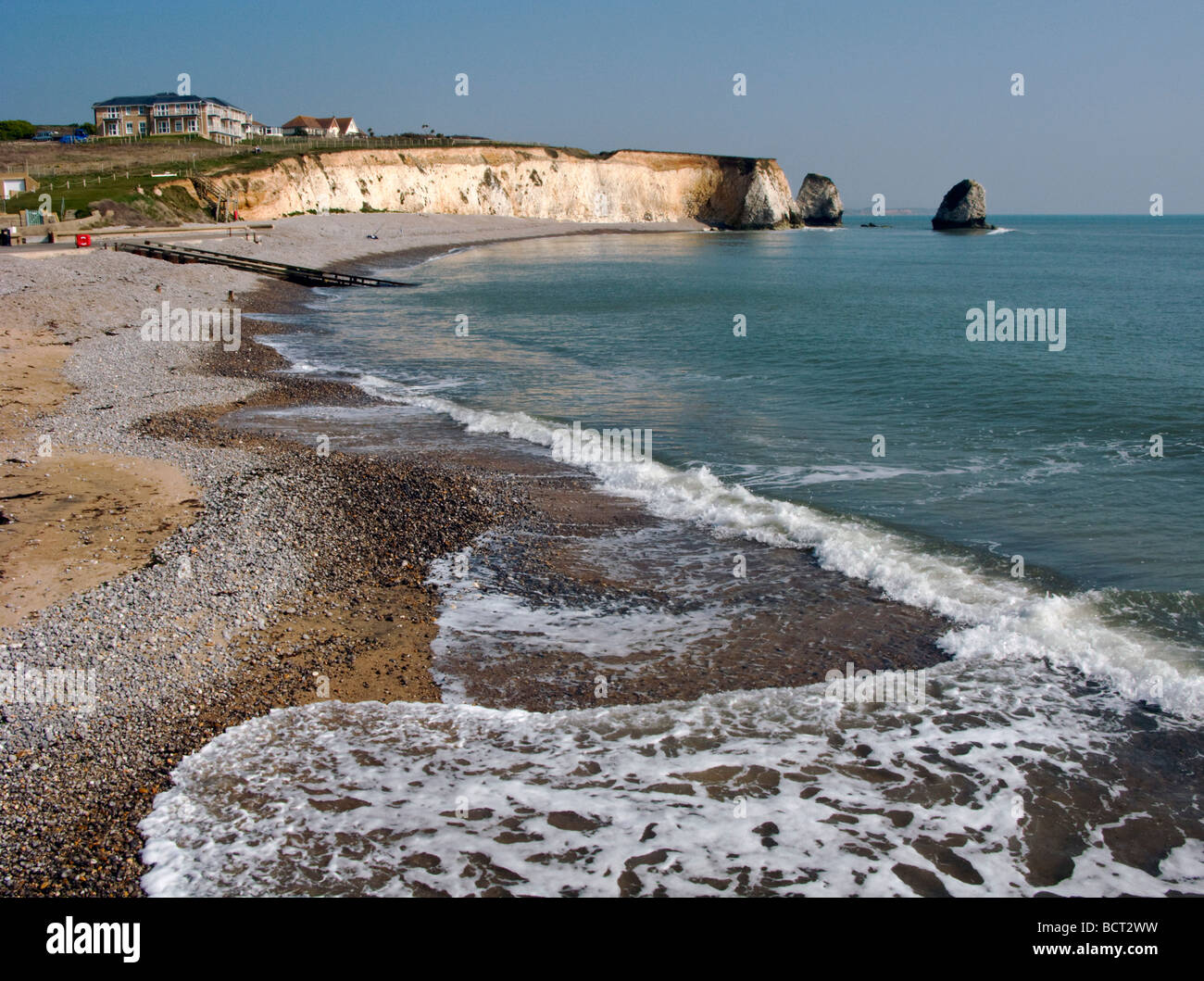 Freshwater Bay, Isle of Wight, UK Stock Photo - Alamy
