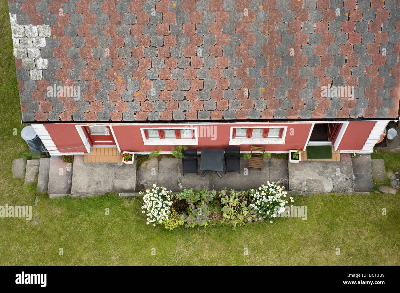 Typical danish summer house, Leaso, Denmark Stock Photo - Alamy