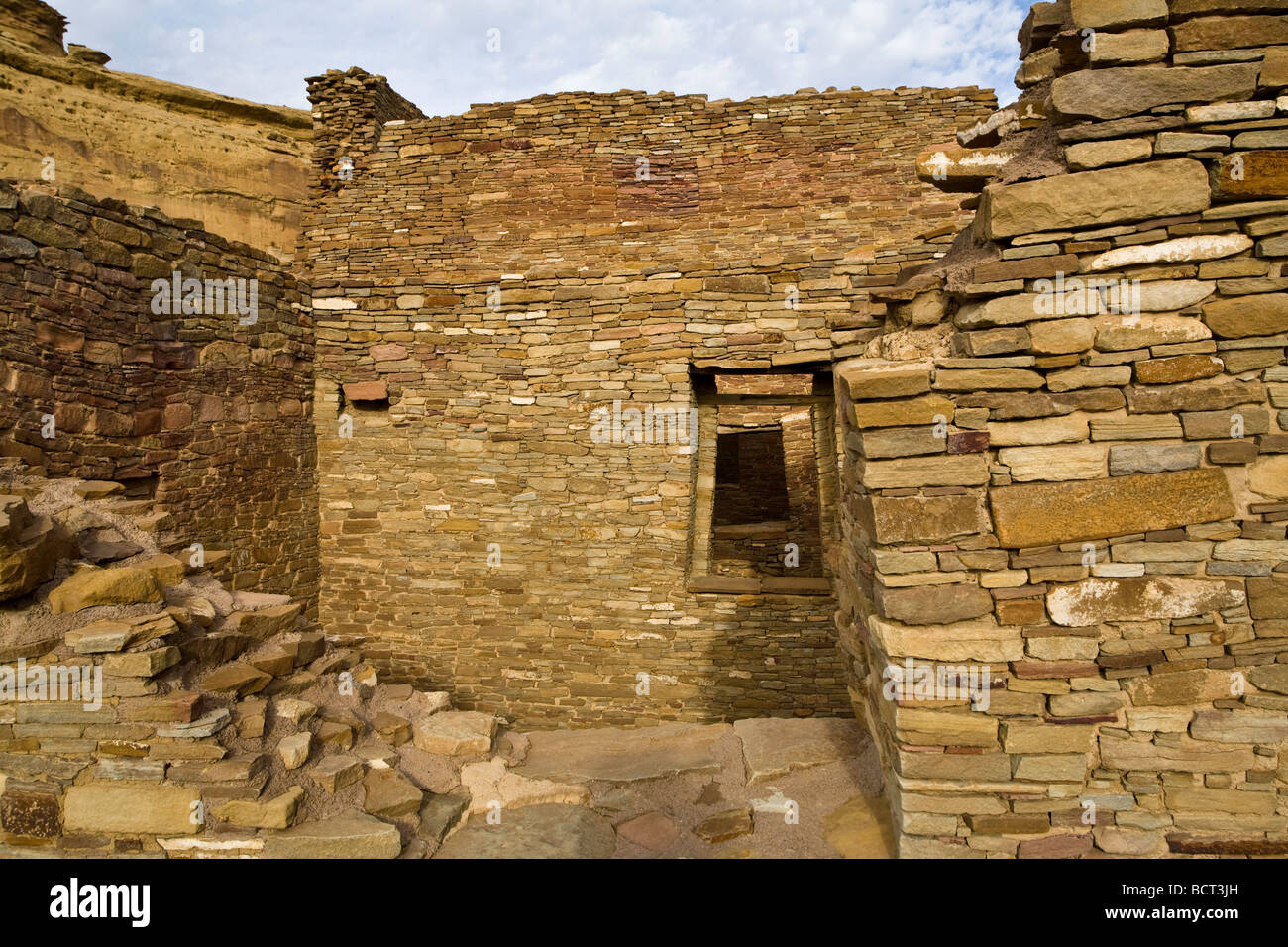 Chacoan people built great houses in their settlements such as Pueblo ...