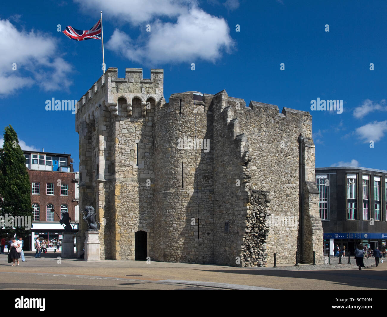 Southampton's Bargate part of the historic Southampton Walls Hampshire ...