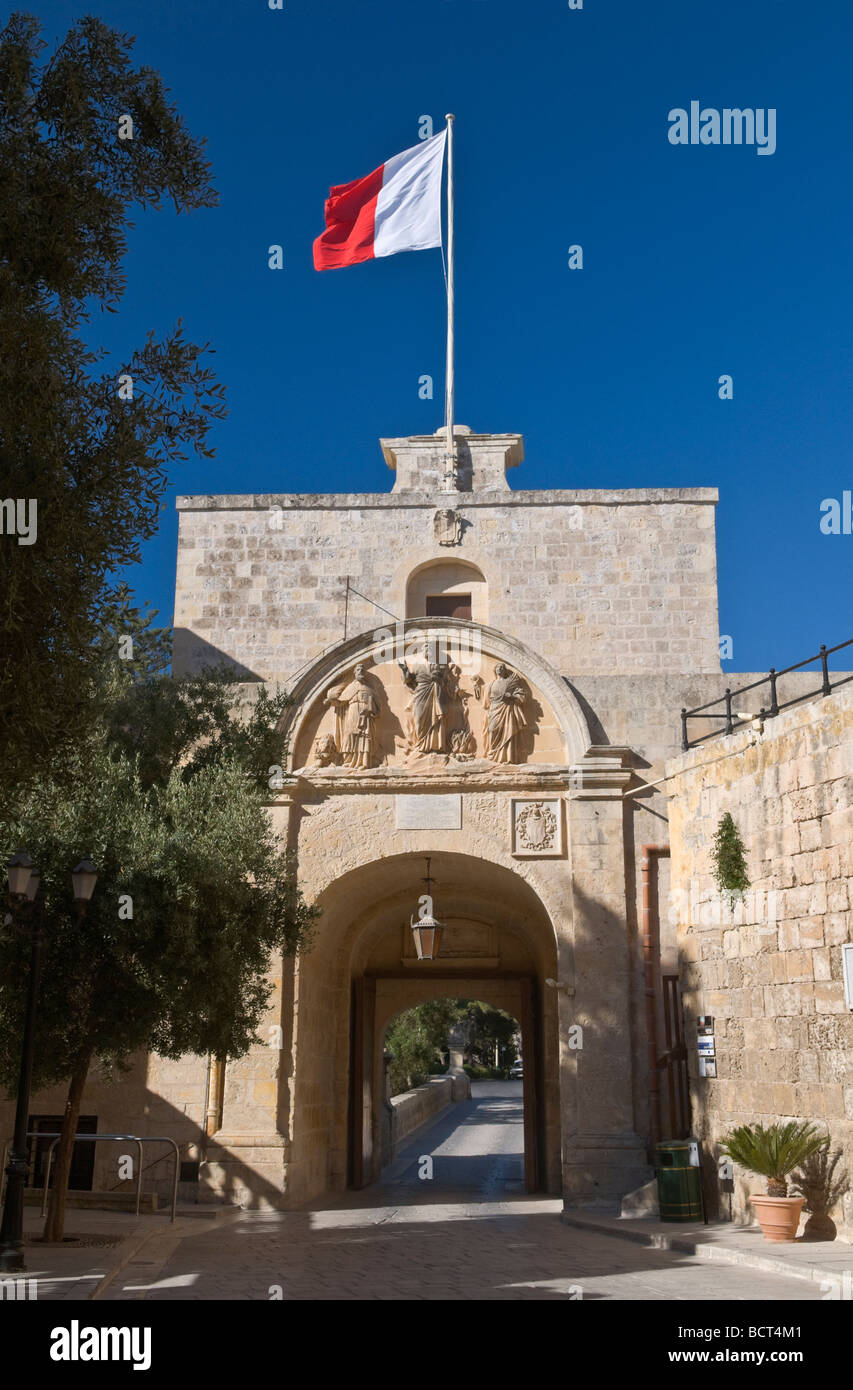 Malta Mdina Main Gate High Resolution Stock Photography and Images - Alamy