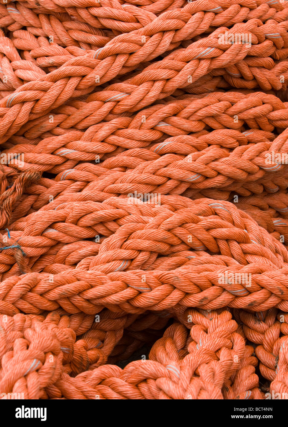 Orange Rope Background Stock Photo - Alamy
