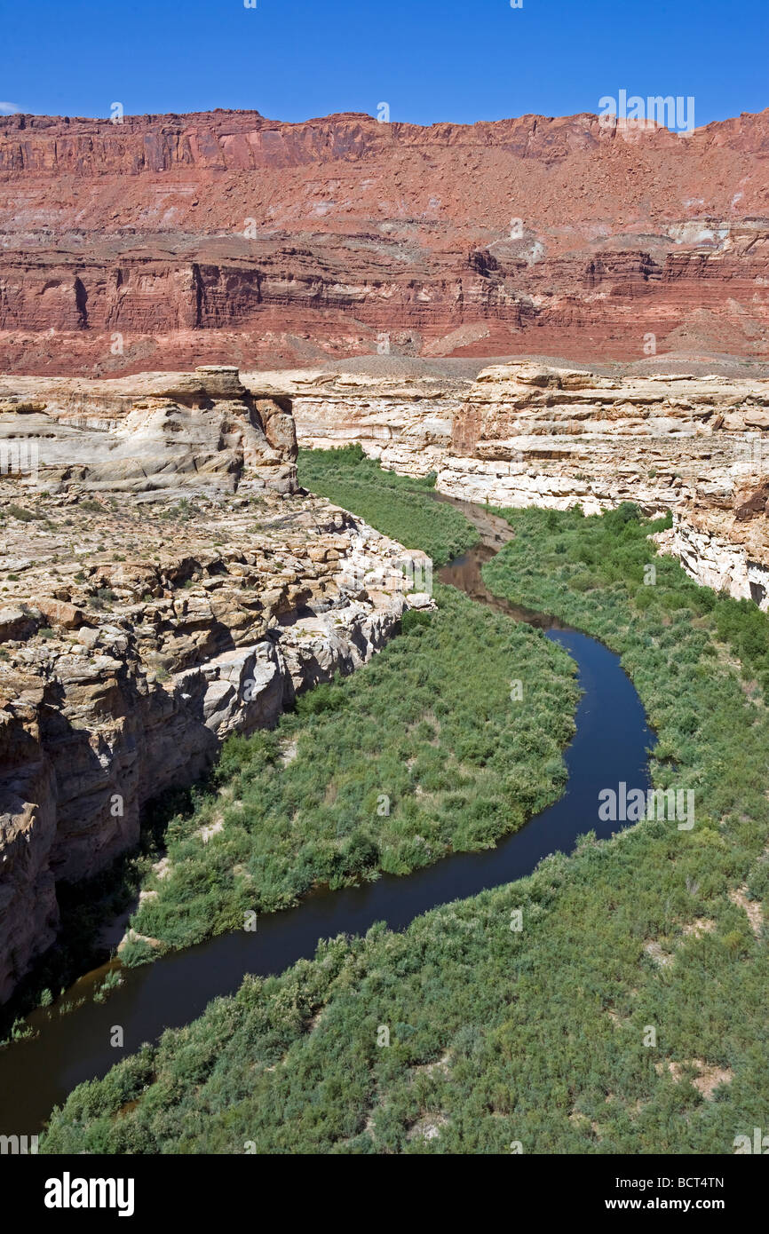 Dirty Devil River in the Glen Canyon National Recreation Area, Utah ...