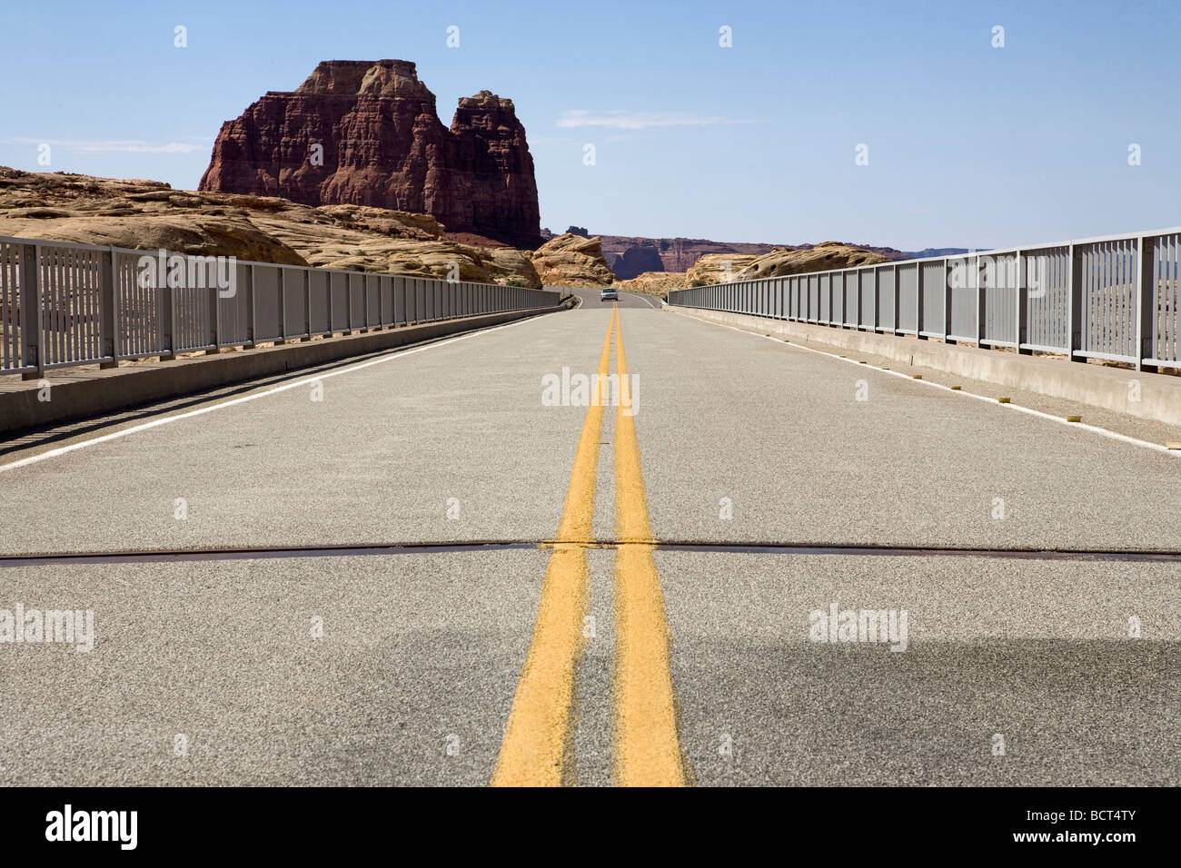 Bridge over the Dirty Devil River, Utah Stock Photo - Alamy