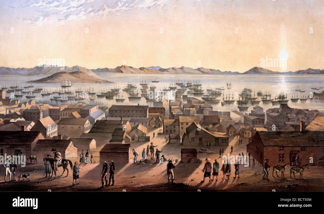 California 1850 hi-res stock photography and images - Alamy