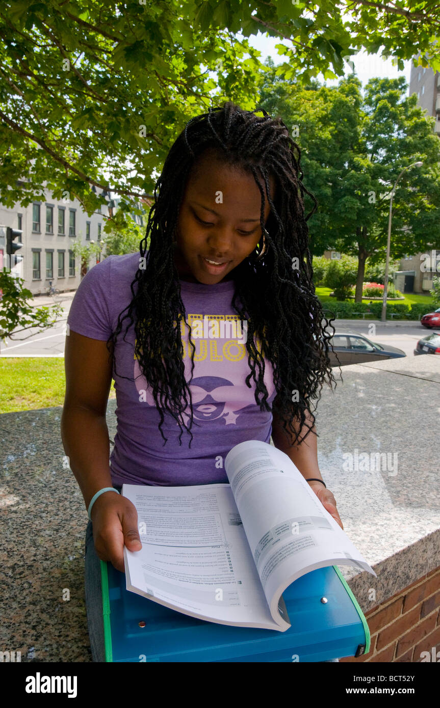 Portrait of a student Stock Photo - Alamy