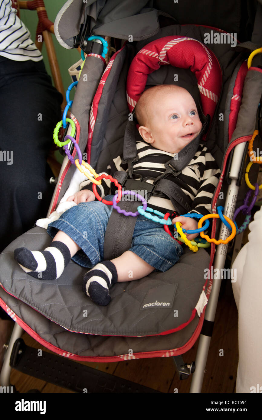 Baby in a pushchair hi-res stock photography and images - Alamy