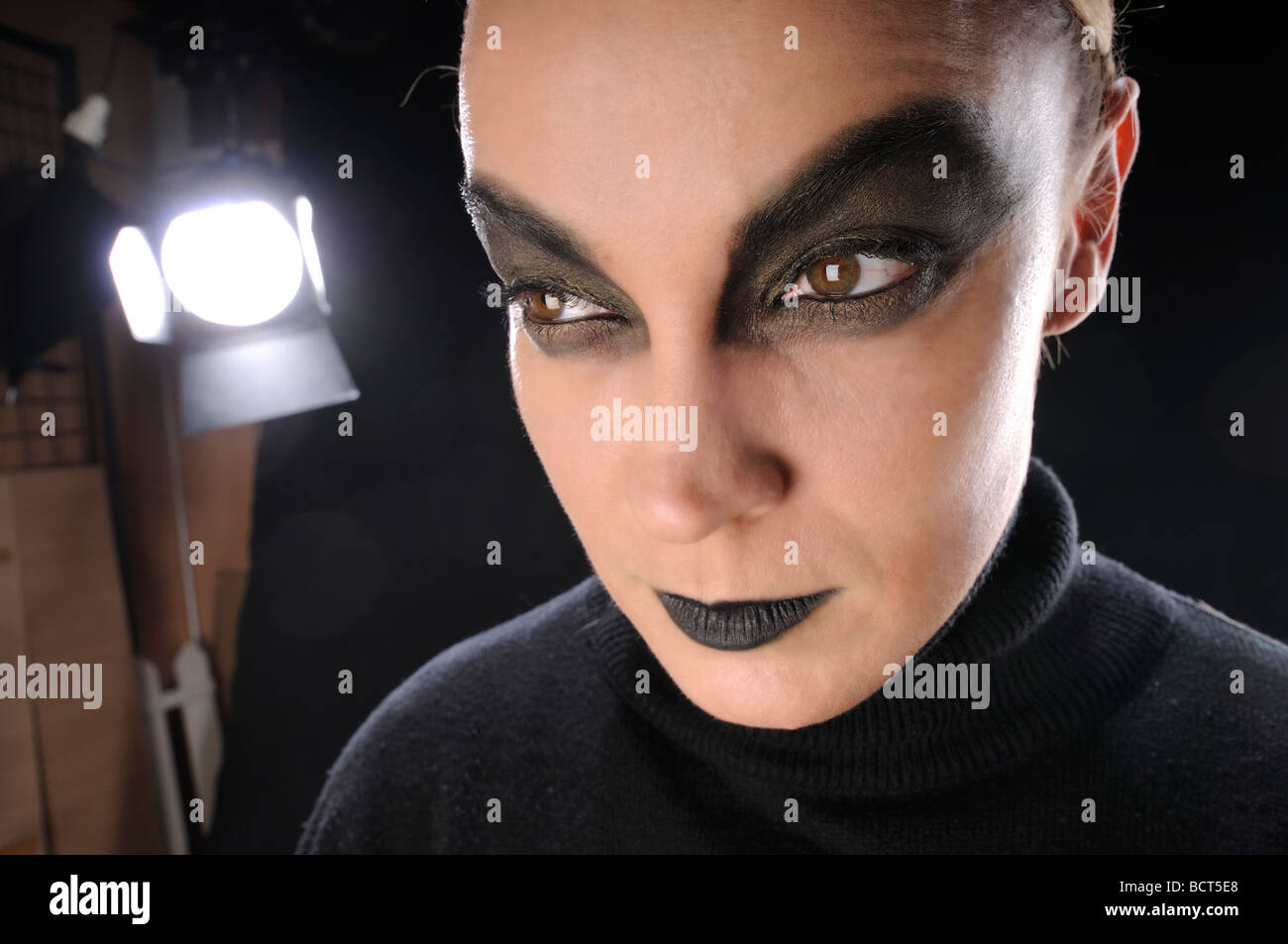 Woman lipstick smoking hi-res stock photography and images - Alamy