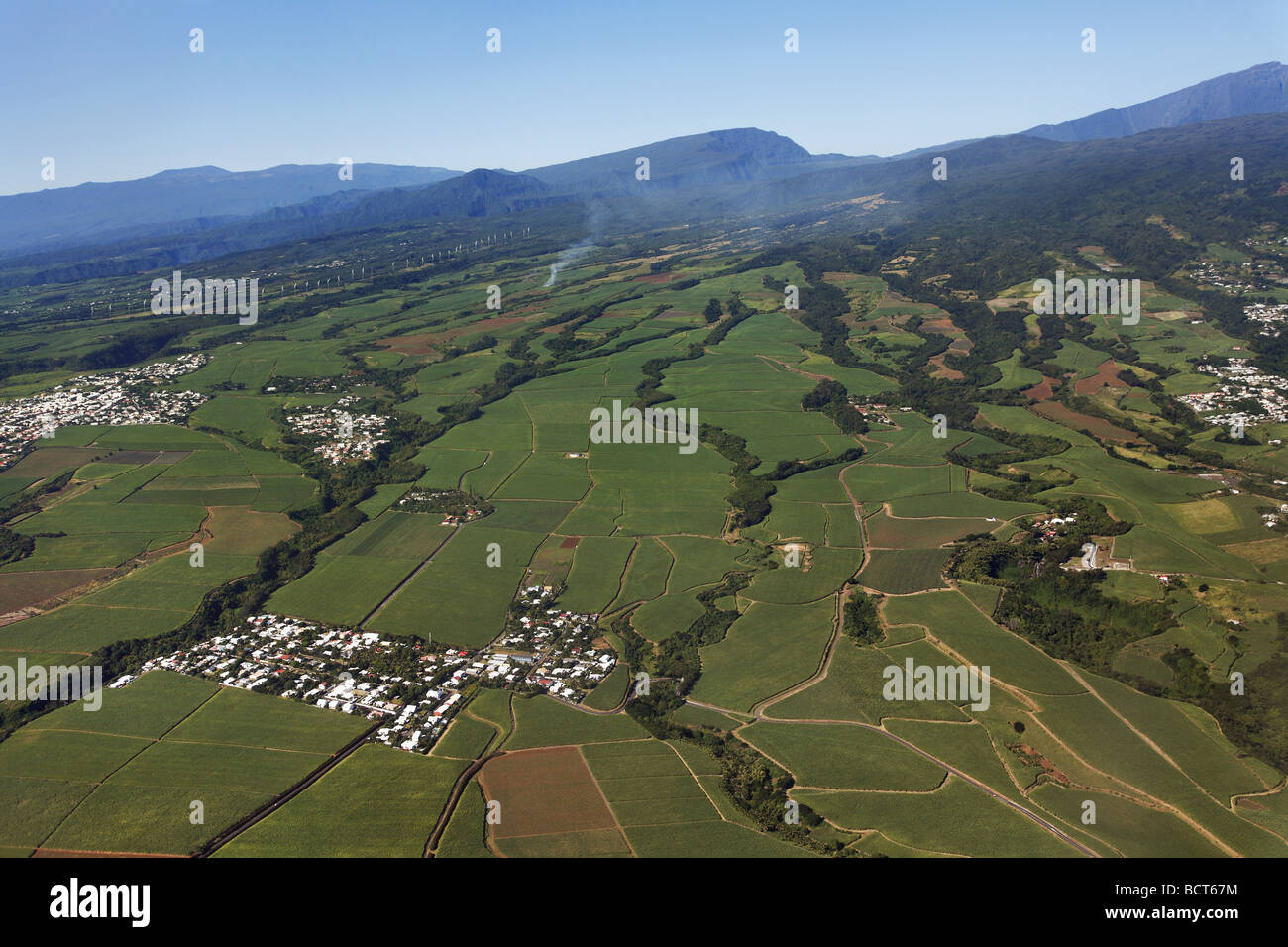 Aerial view reunion island hi-res stock photography and images - Alamy