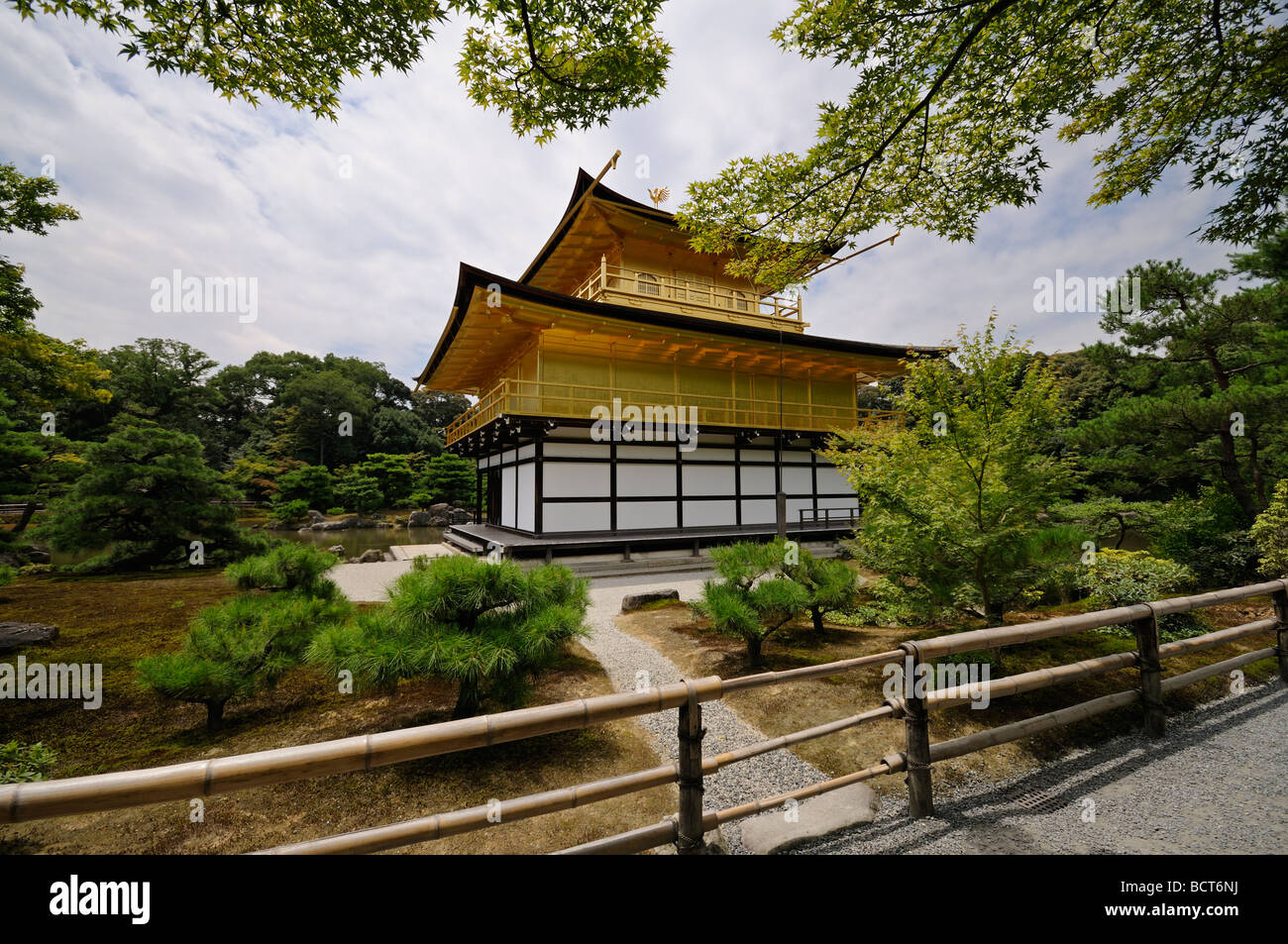 Kinkaku (Golden Pavilion) of The Kinkaku-ji (Golden Pavilion Temple ...