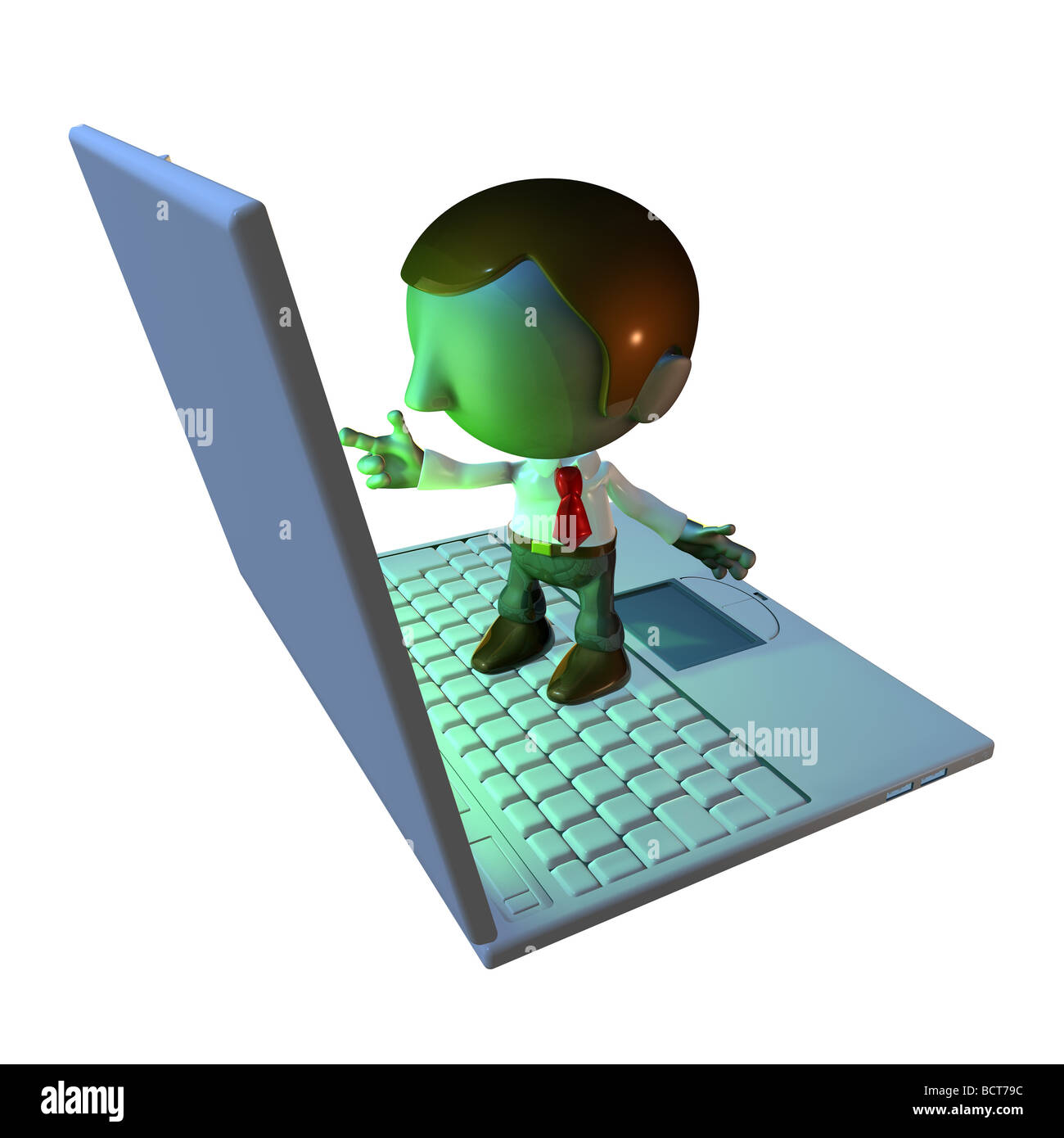 Keyboard cartoon hi-res stock photography and images - Alamy