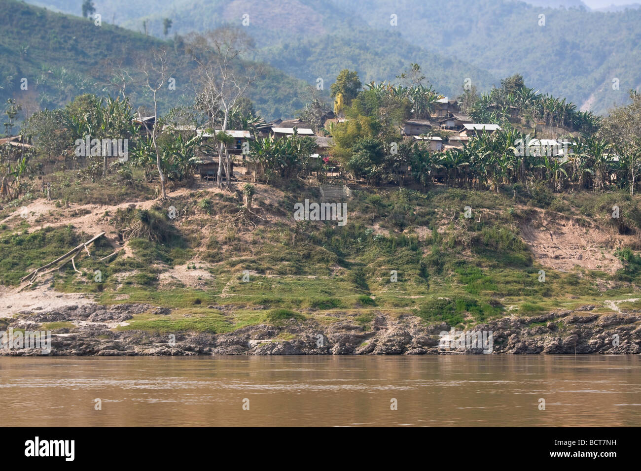 Rural village along mekong hi-res stock photography and images - Alamy
