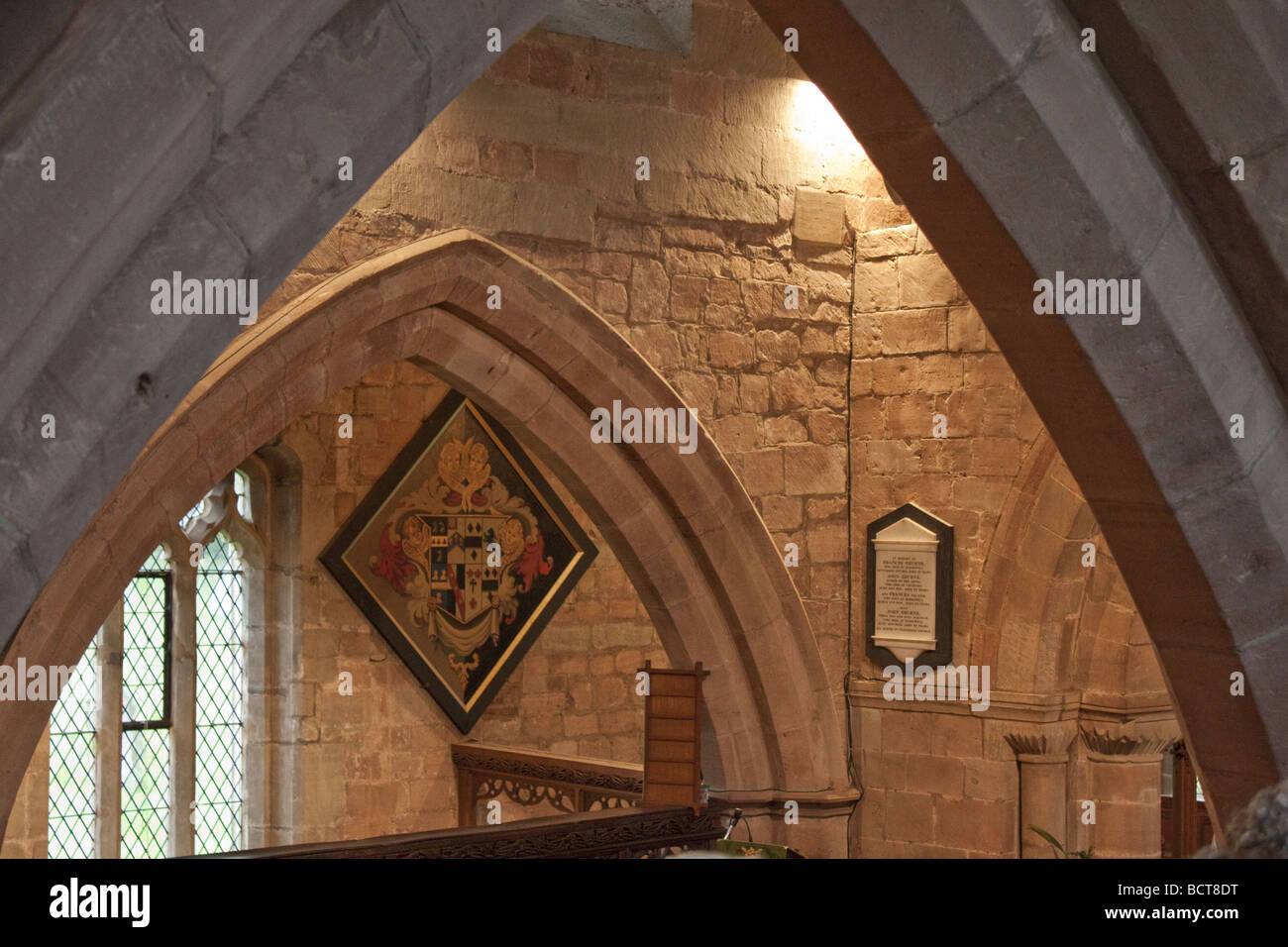 Inside of church Stock Photo - Alamy