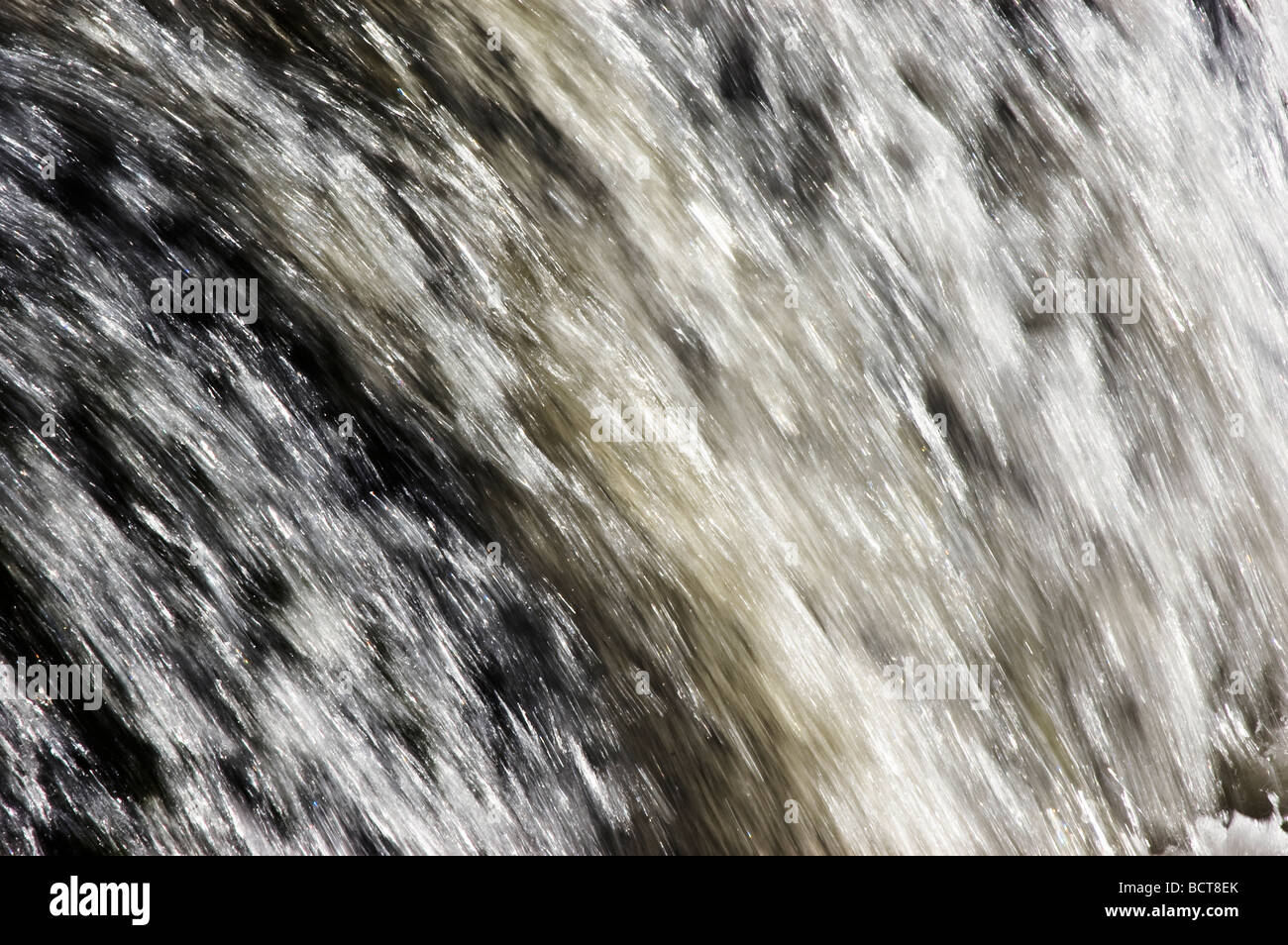 Blurred flowing water detail low shutter speed Stock Photo - Alamy