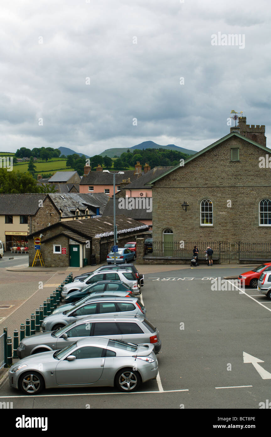 Brecon town centre hi-res stock photography and images - Alamy