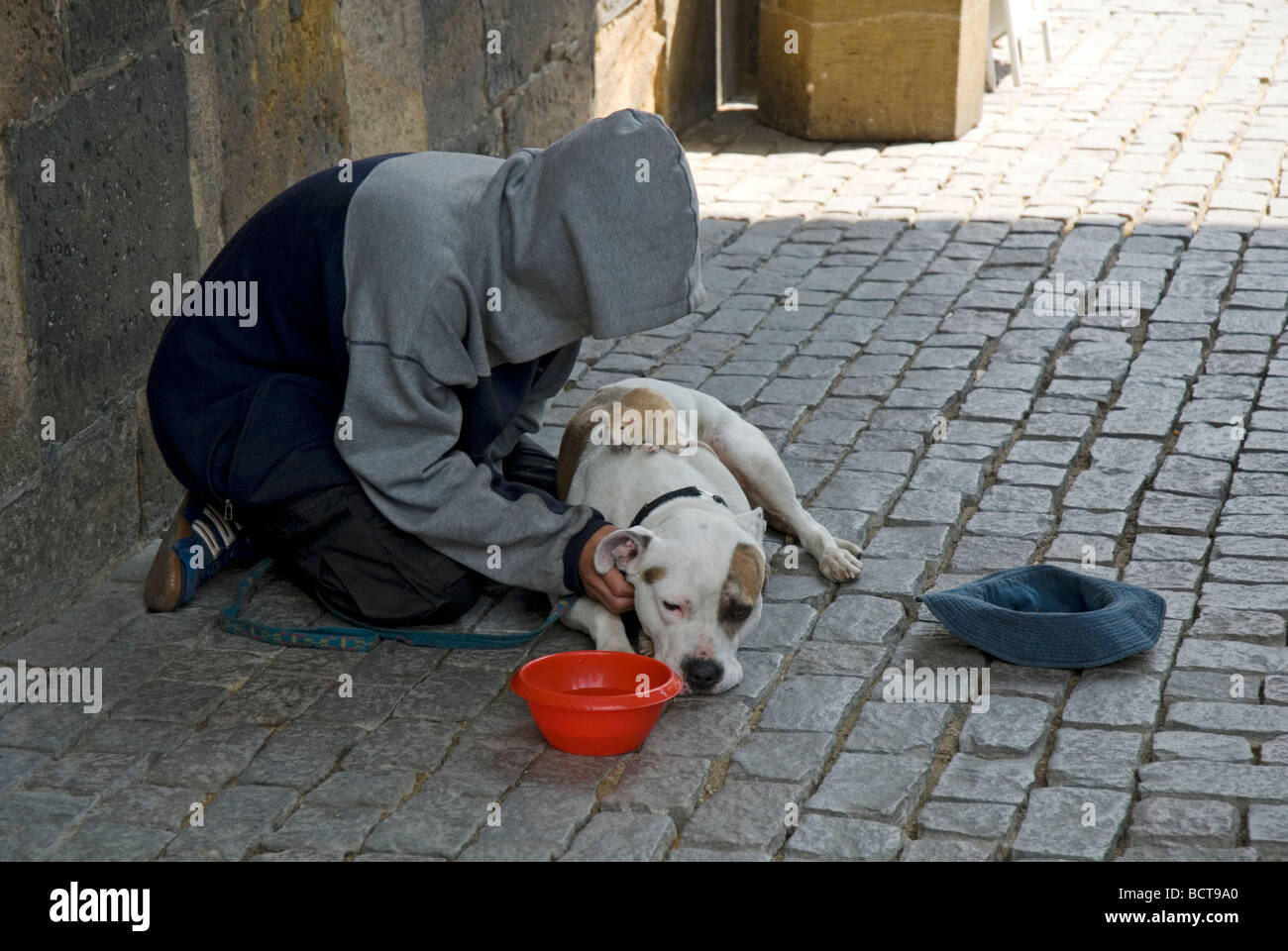 Man with dog and rat hi-res stock photography and images - Alamy