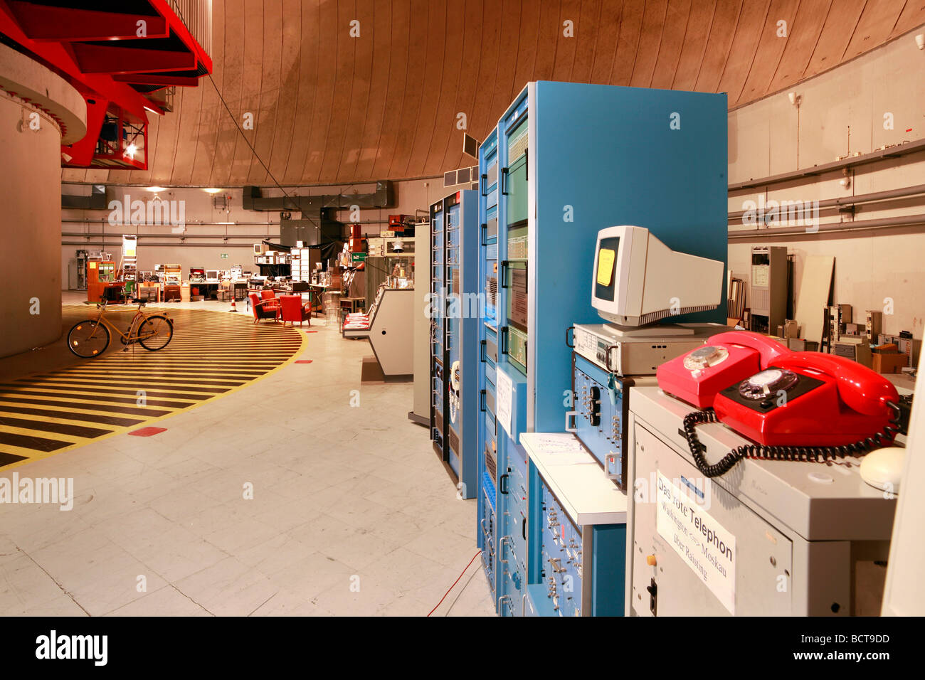 TDMA and SCPC modem, modem for U.S. forces, red phone, Radom, museum ...