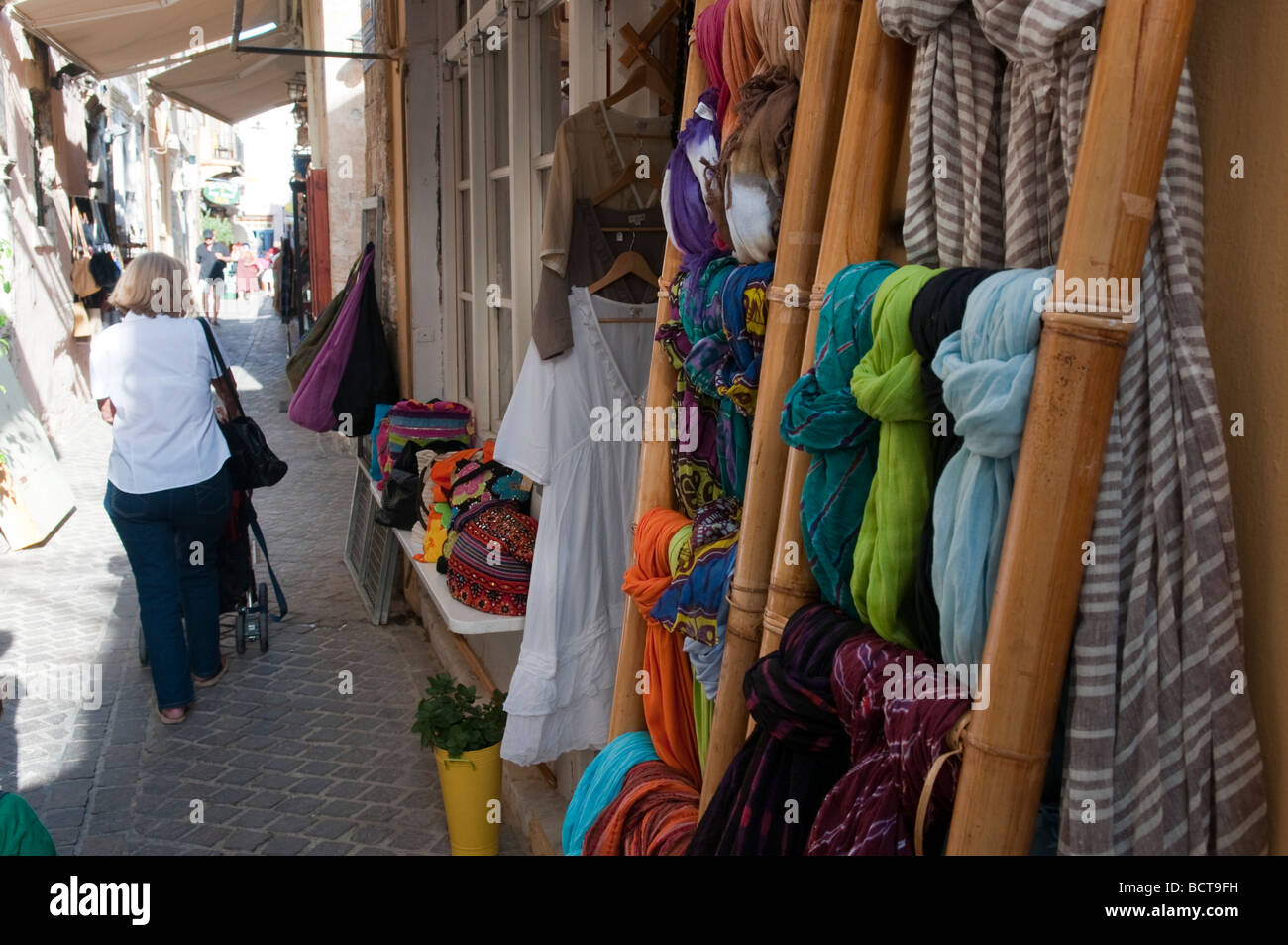 Chania crete shop hi-res stock photography and images - Alamy
