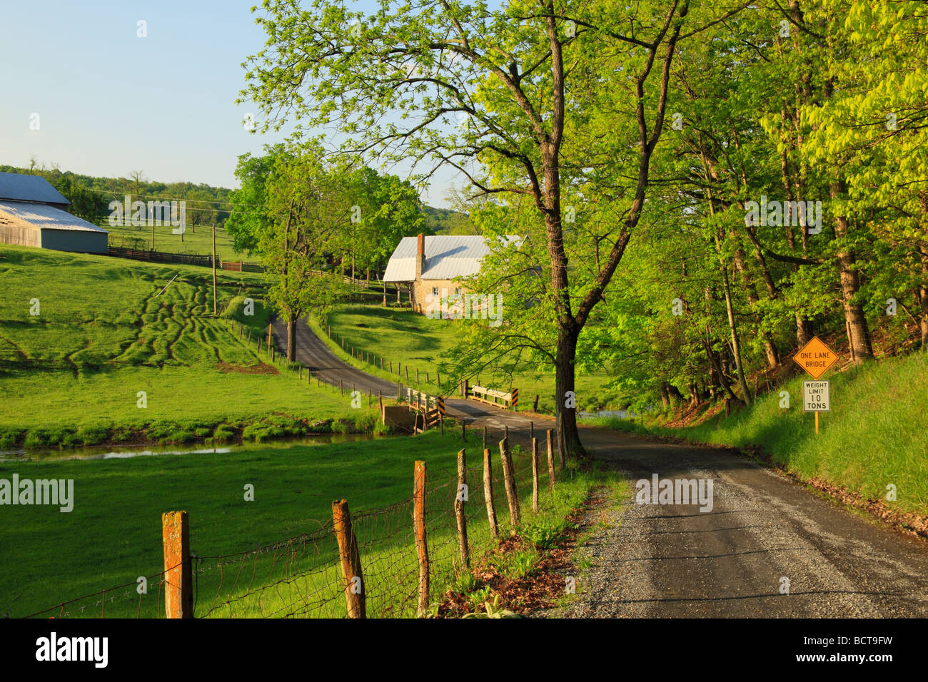 Baylor Mill in Swoope Shenandoah Valley Virginia Stock Photo - Alamy