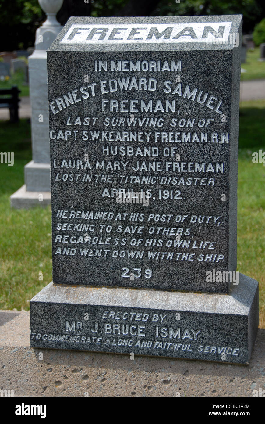 Graves samuel hi-res stock photography and images - Alamy