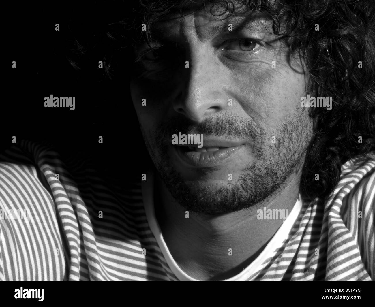 Adult black man white Black and White Stock Photos & Images - Alamy