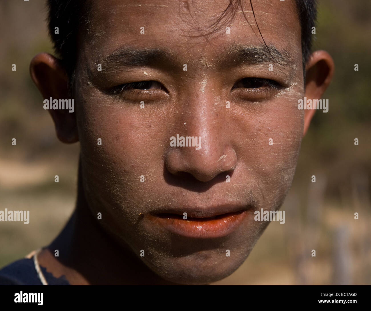 A burmese man from the Inle Lake area, Burma / Myanmar, Asia Stock ...