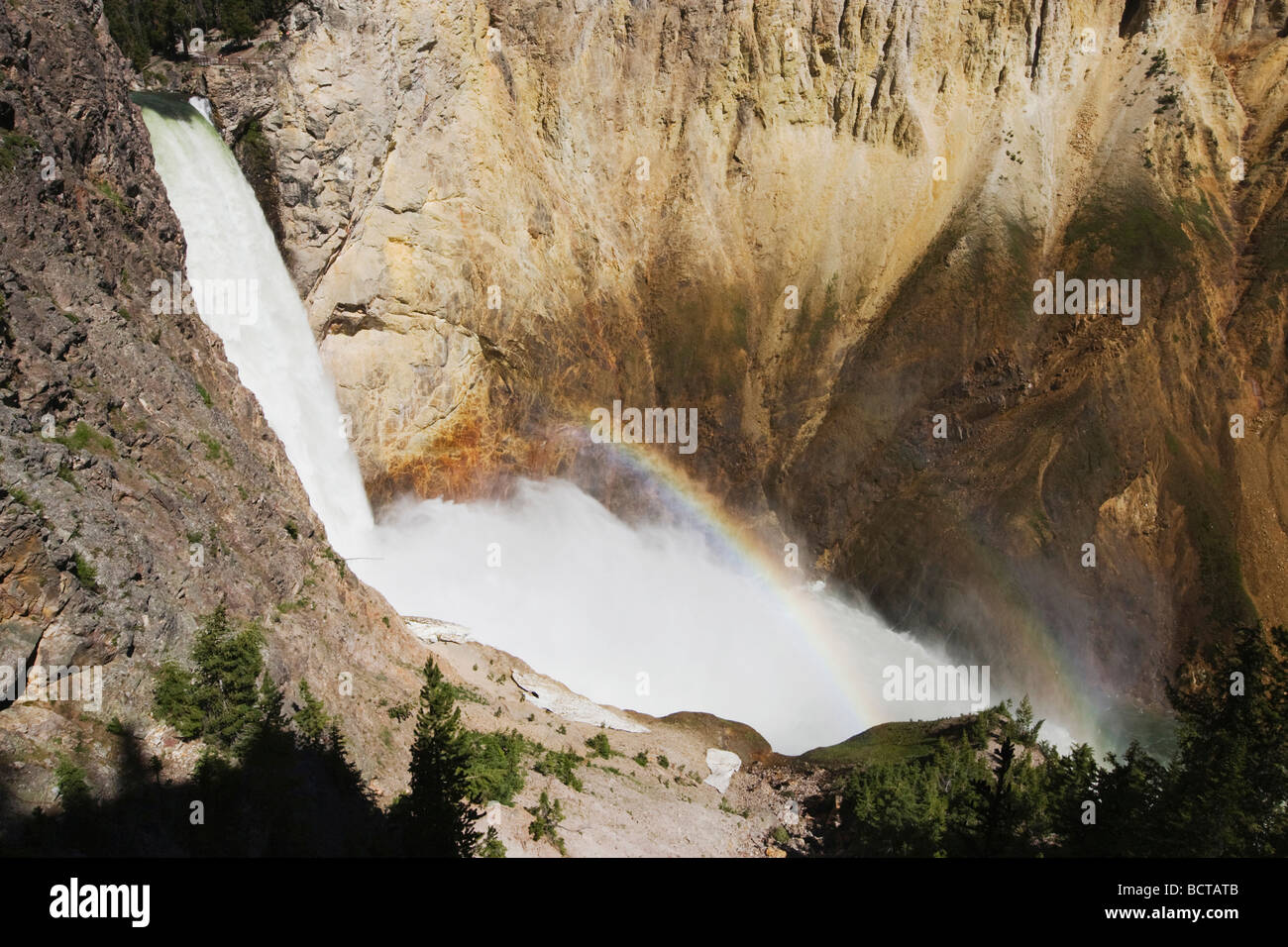 Yellowstone canyon daytime hi-res stock photography and images - Alamy