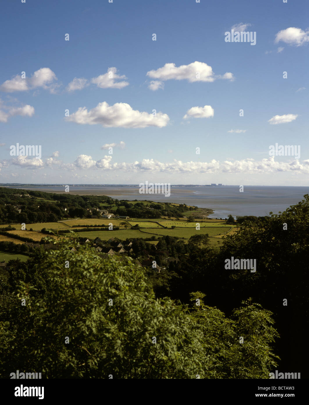 Morecambe Bay at Silverdale Lancashire England Stock Photo - Alamy