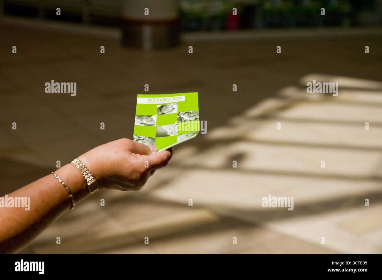Handing Out Leaflet Stock Photos & Handing Out Leaflet Stock Images - Alamy
