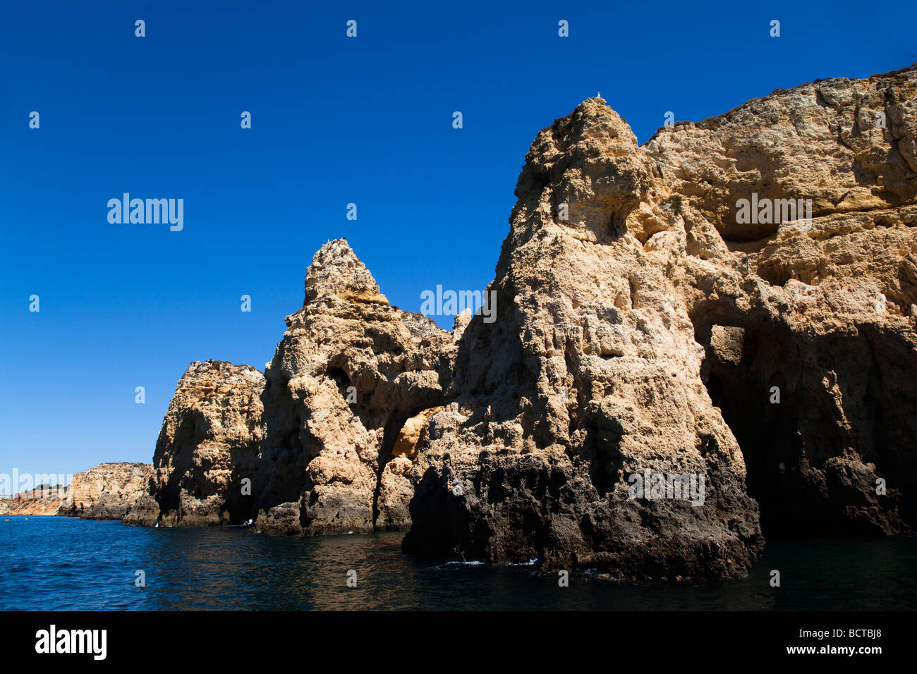 Ponta da Piedade Cliffs near Lagos, Portugal Stock Photo - Alamy