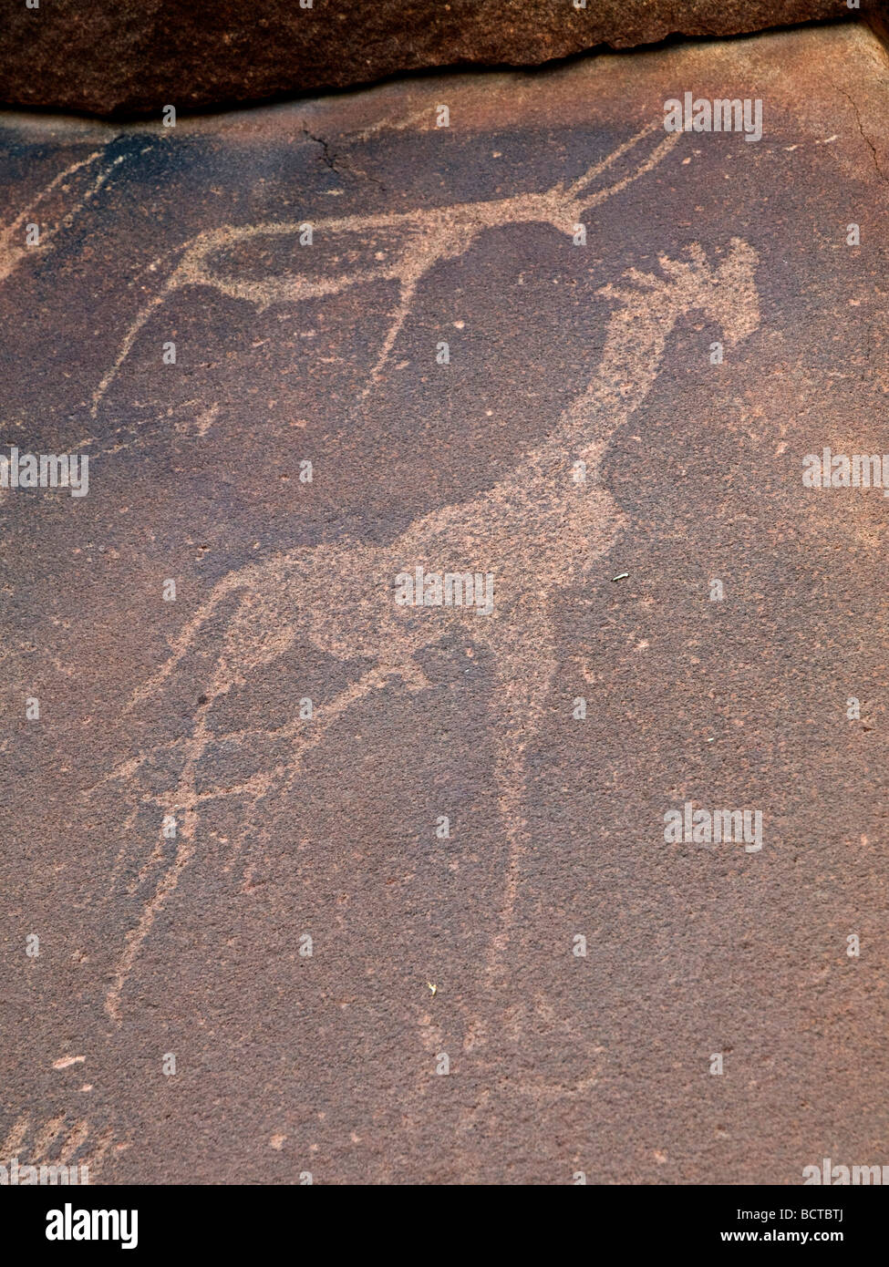 Petroglyphs in Twyfelfontein, Namibia, Africa Stock Photo - Alamy