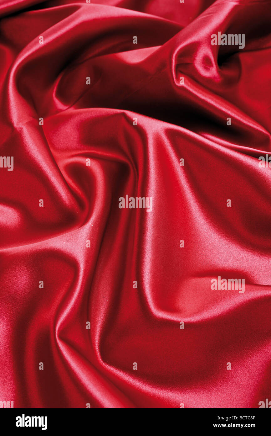 Red fabric, full-frame Stock Photo - Alamy