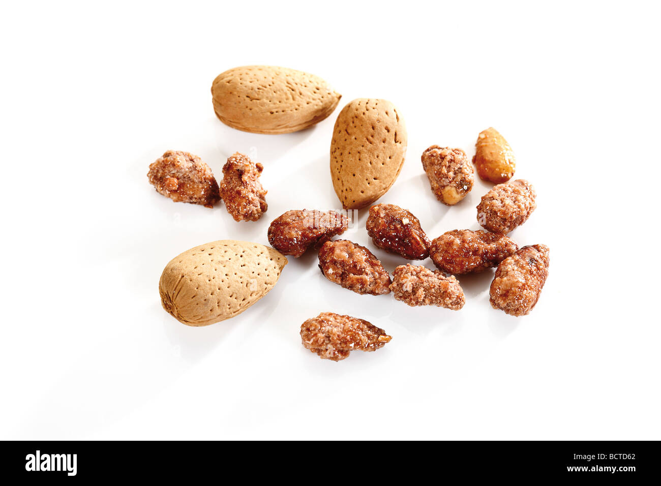 Almond inside Cut Out Stock Images & Pictures - Alamy