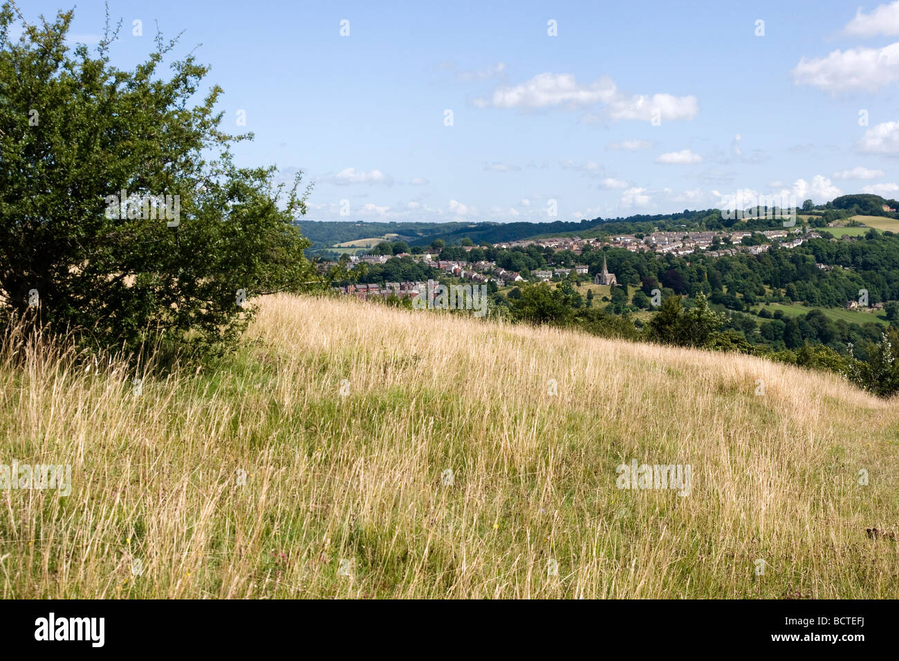 Rodborough common stroud gloucestershire uk hi-res stock photography ...