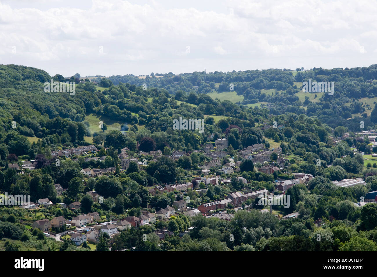 Rodborough common stroud gloucestershire uk hi-res stock photography ...