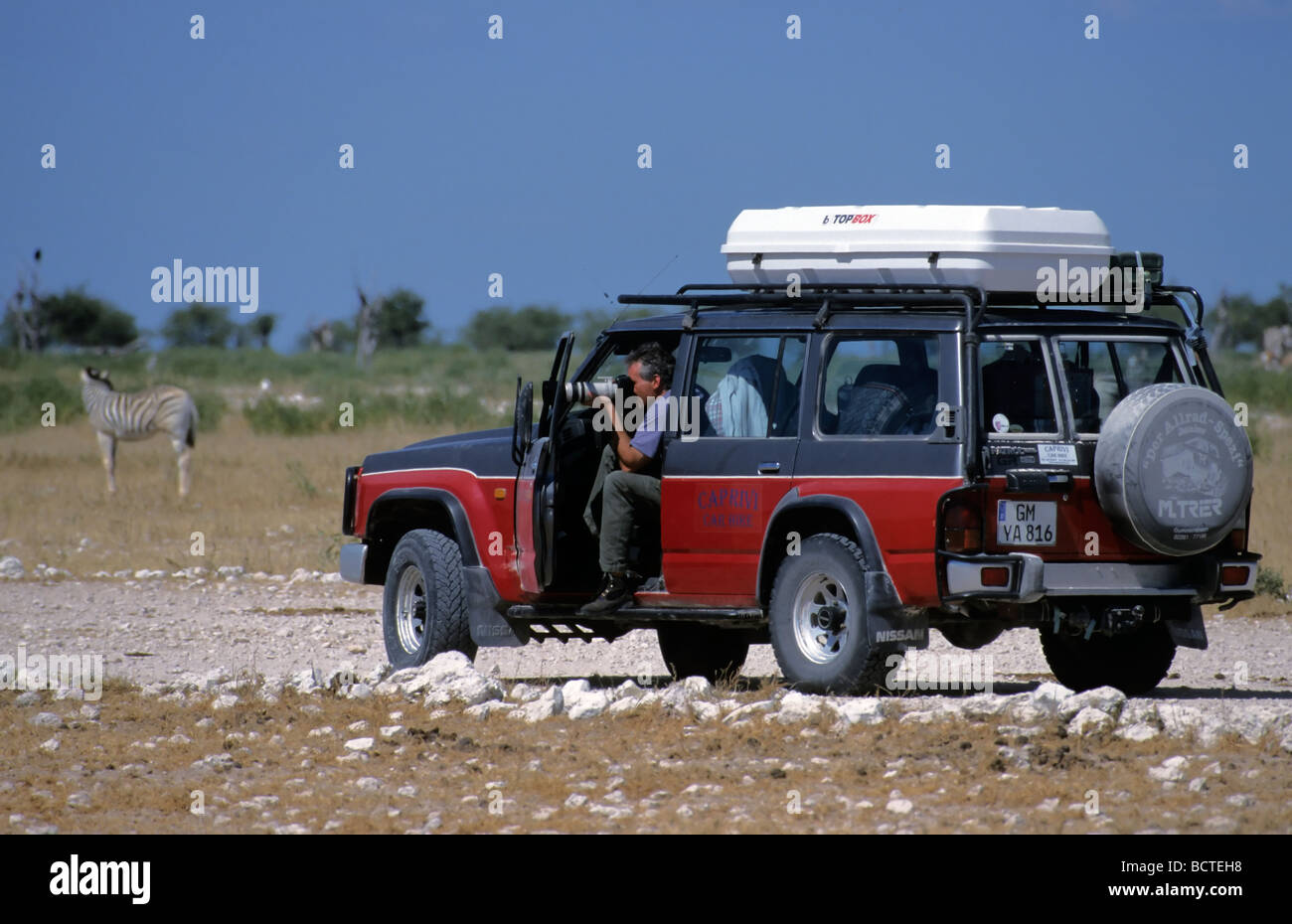 Photographer at work, Namibia, Africa Stock Photo - Alamy