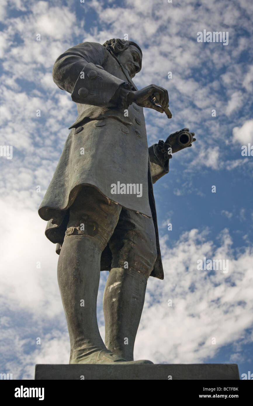 Statue of Joseph Priestley, the discoverer of Oxygen in the Market ...