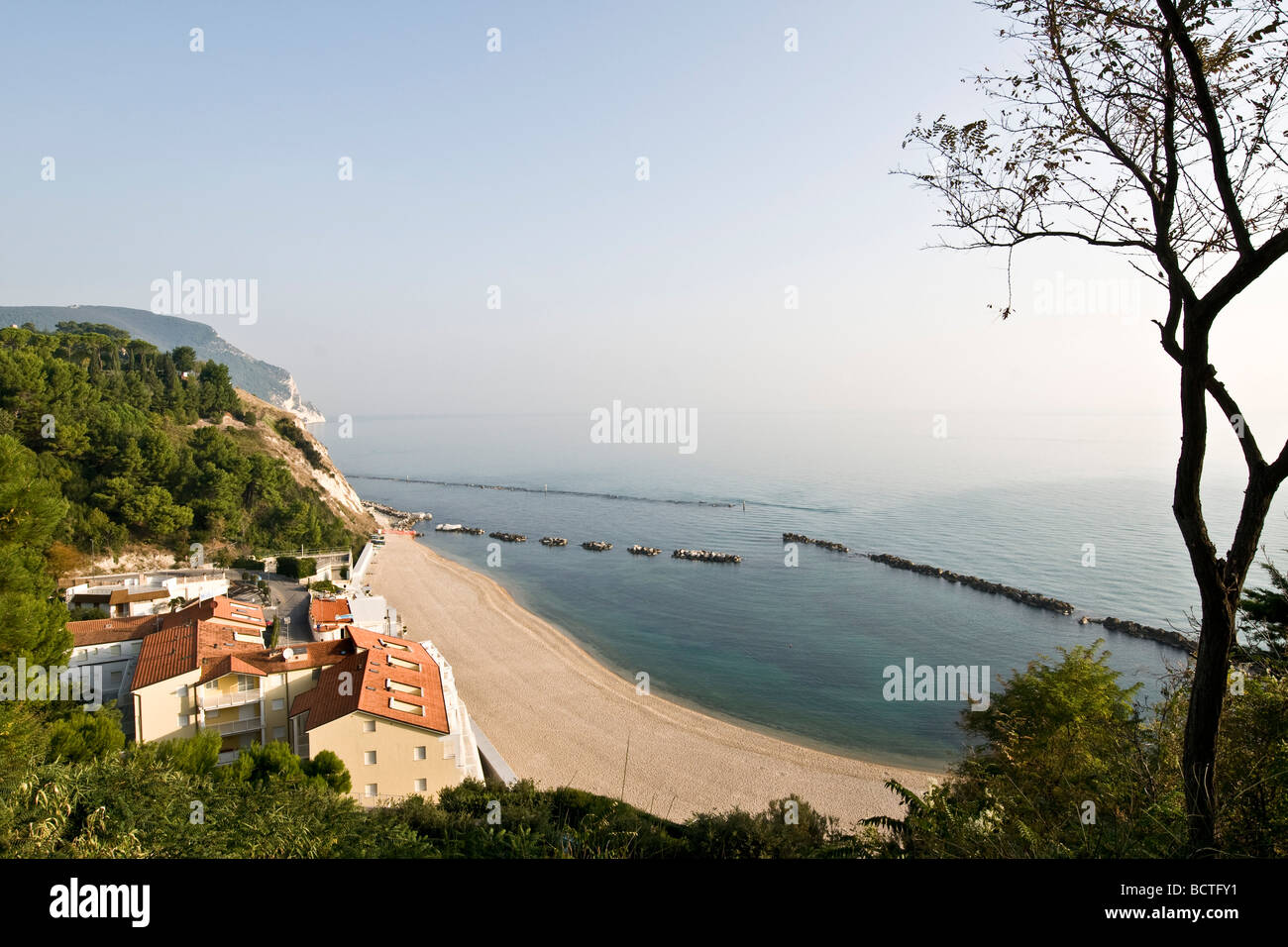 Landscape Numana Ancona Italy Stock Photo - Alamy