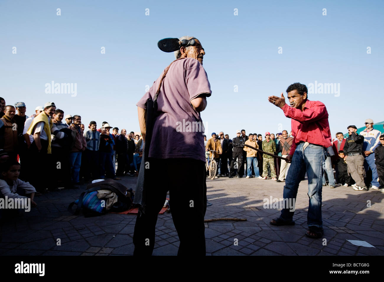Morocco street performers hi-res stock photography and images - Alamy
