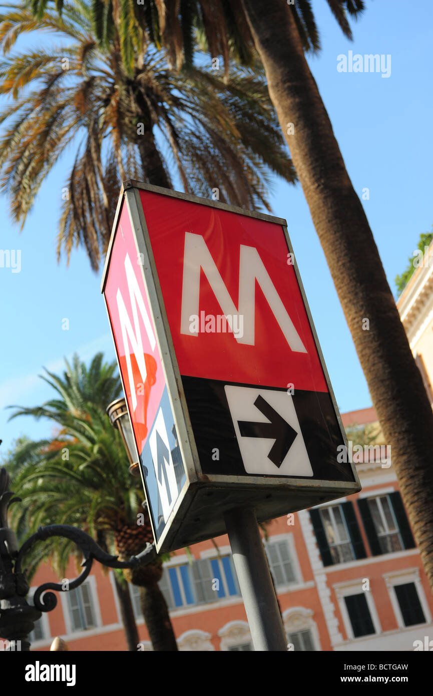 Rome sign hi-res stock photography and images - Alamy