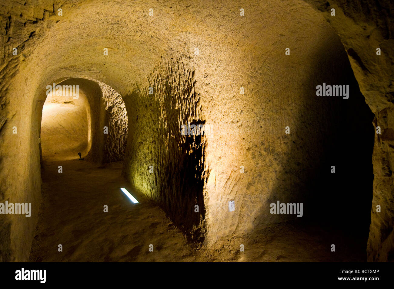 Cantinone caverns Osimo Ancona Italy Stock Photo - Alamy
