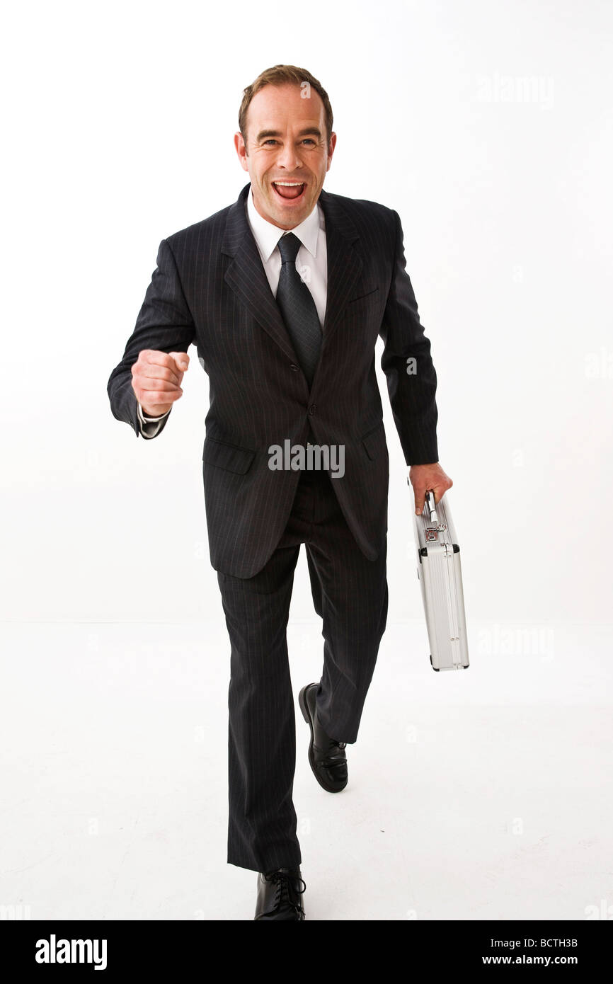 Businessman running hi-res stock photography and images - Alamy