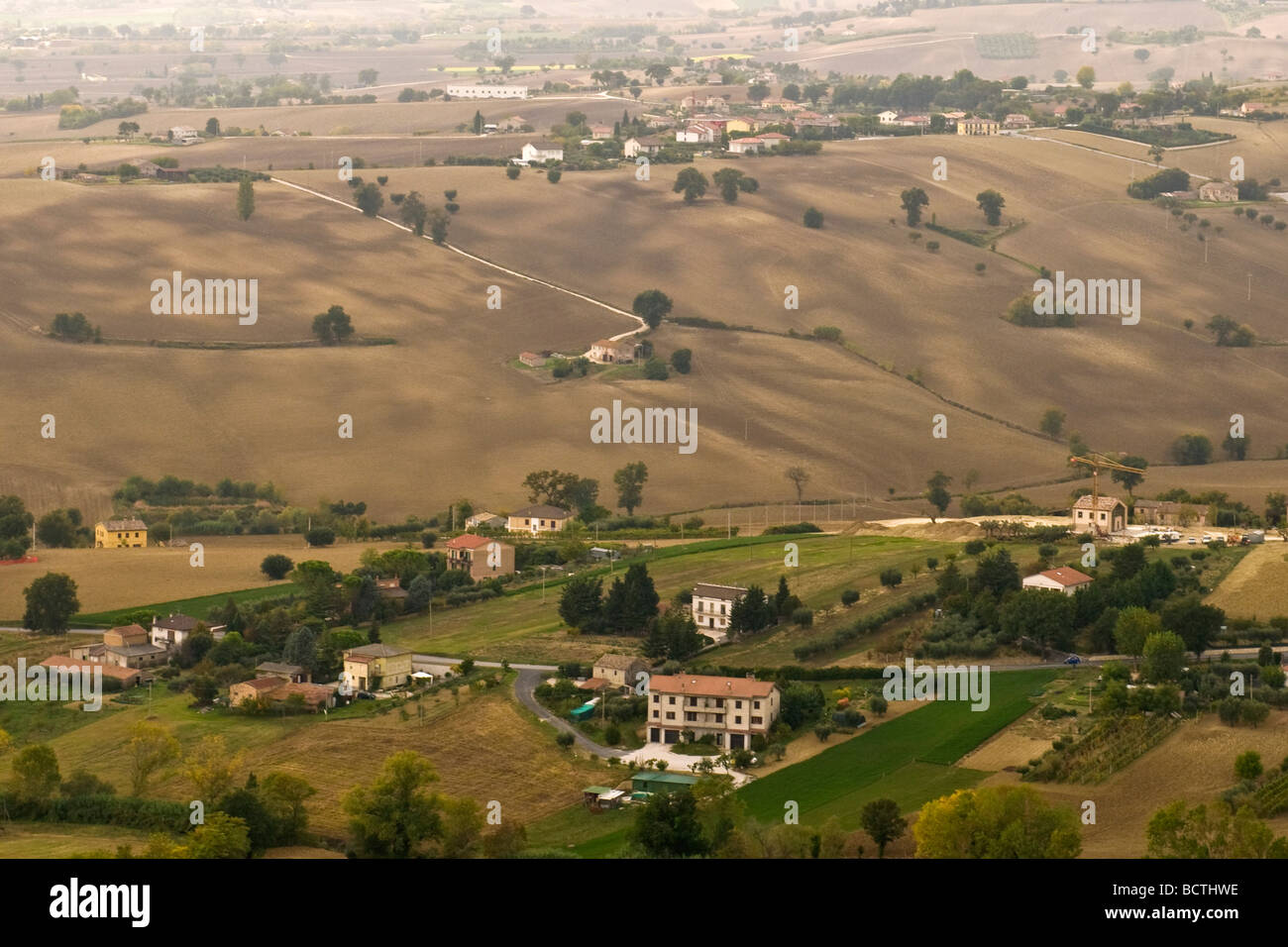 Landscape Recanati Macerata Italy Stock Photo - Alamy
