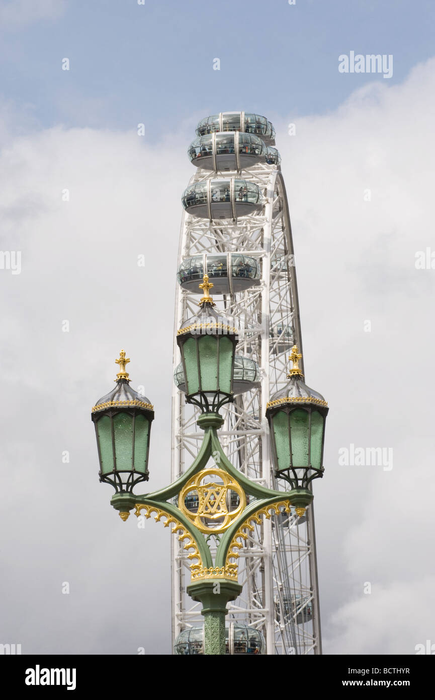 London eye bridge hi-res stock photography and images - Alamy