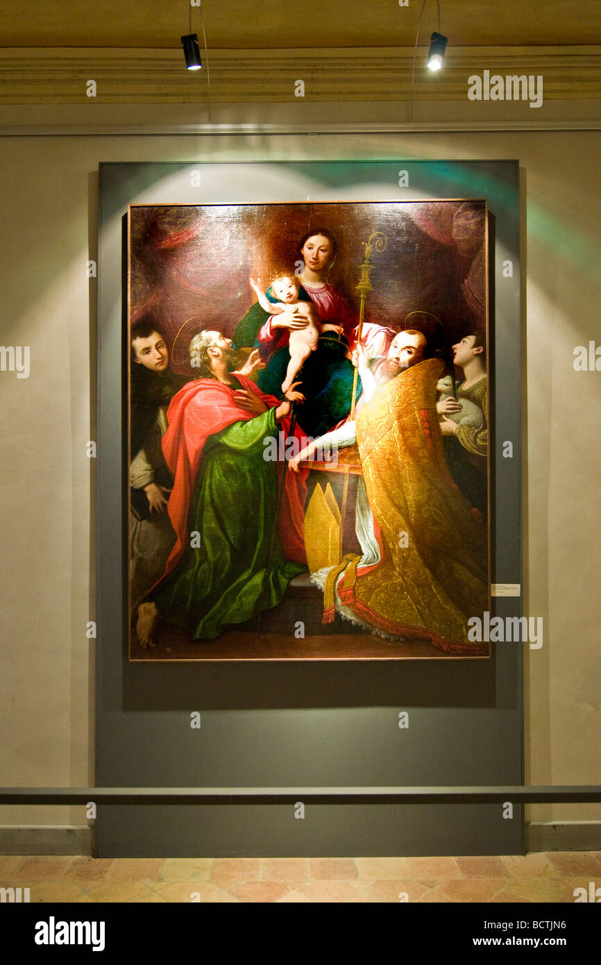 Painting by Lorenzo Lotto to Colloredo Mels Villa Recanati Macerata ...