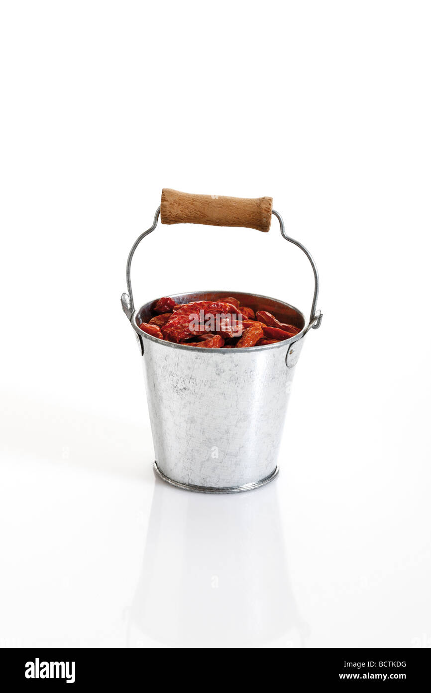 Spices in a bucket Stock Photo - Alamy