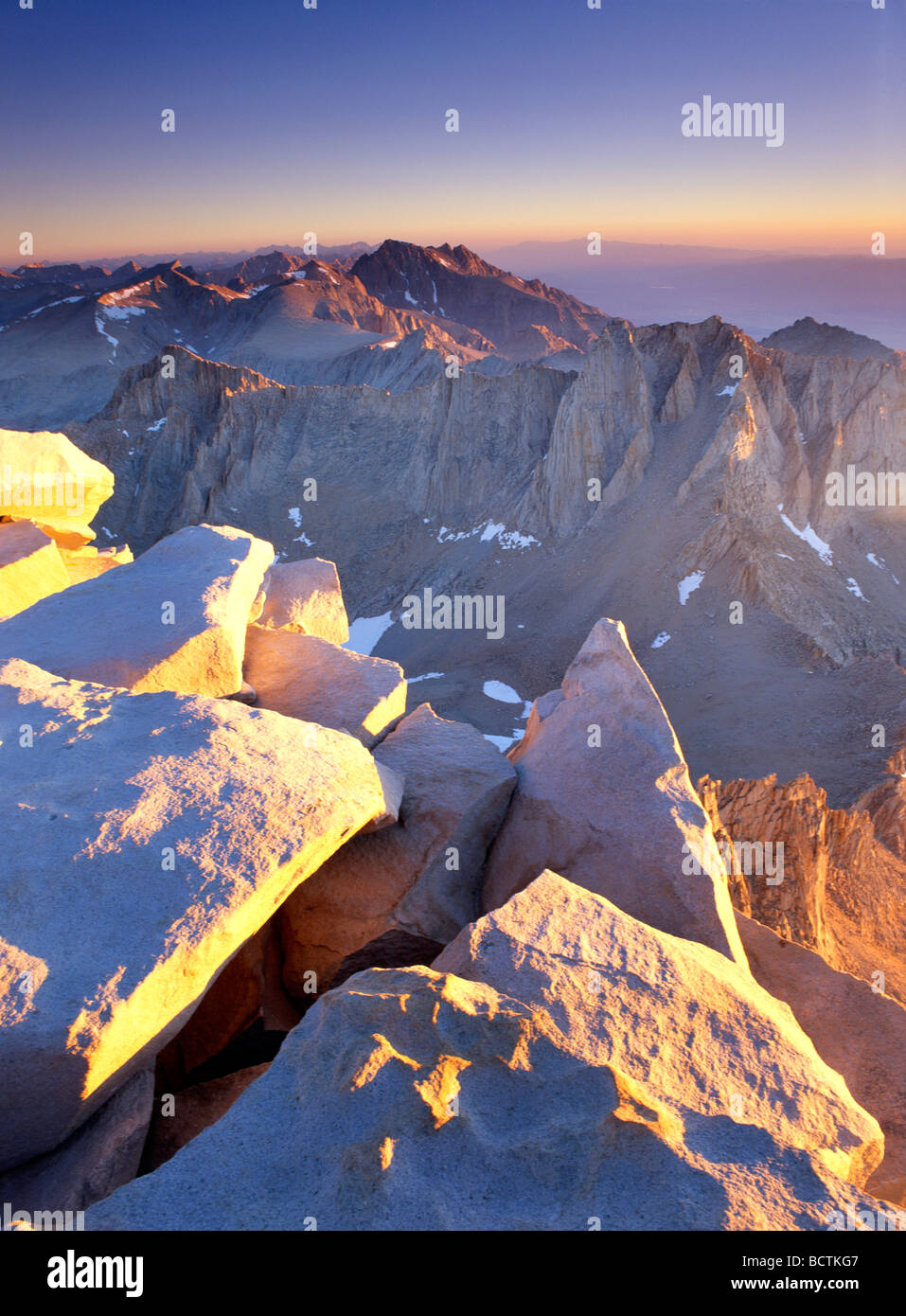 Mount whitney trail hiker hi-res stock photography and images - Alamy