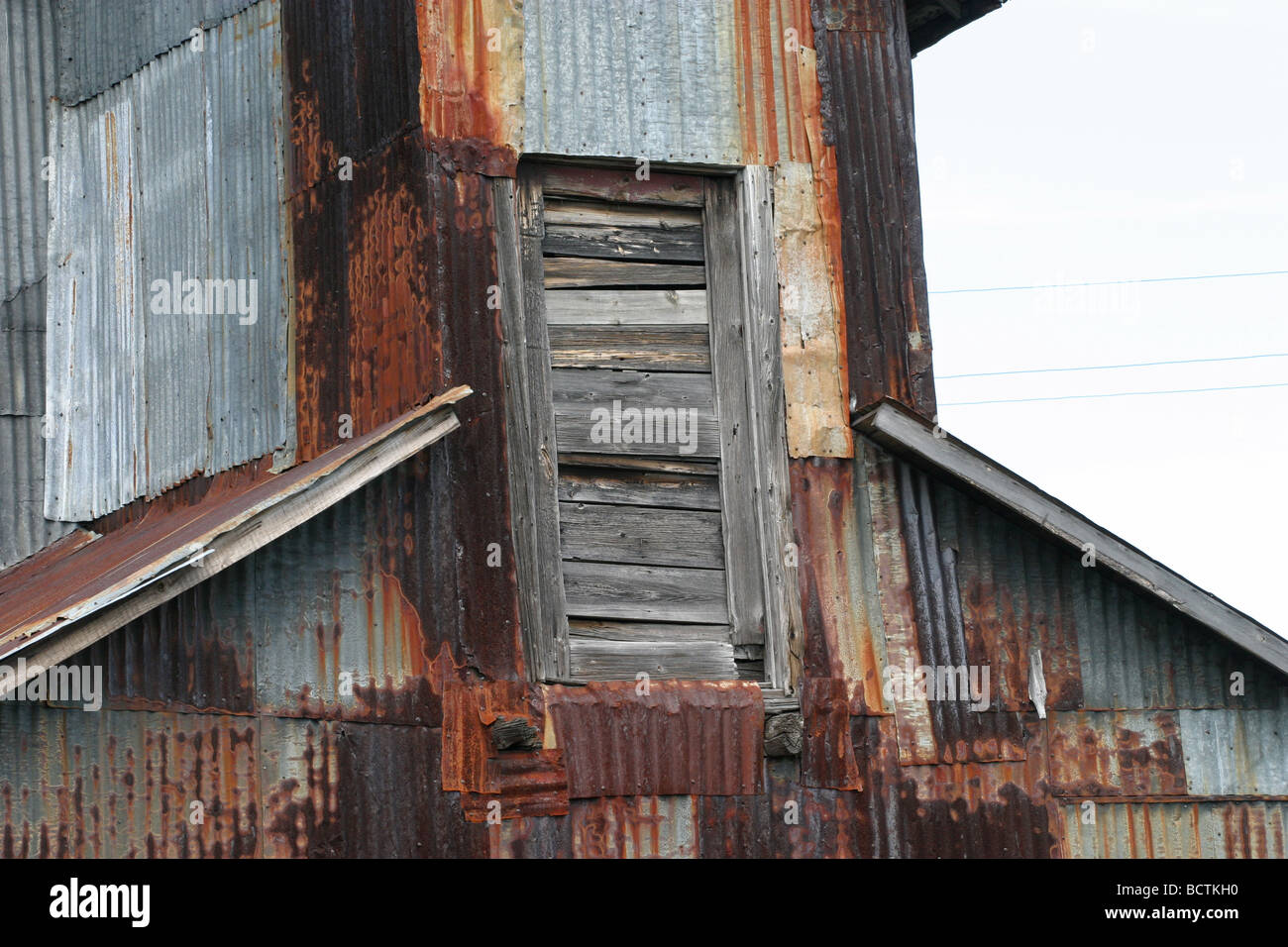Corrugated awning hi-res stock photography and images - Alamy